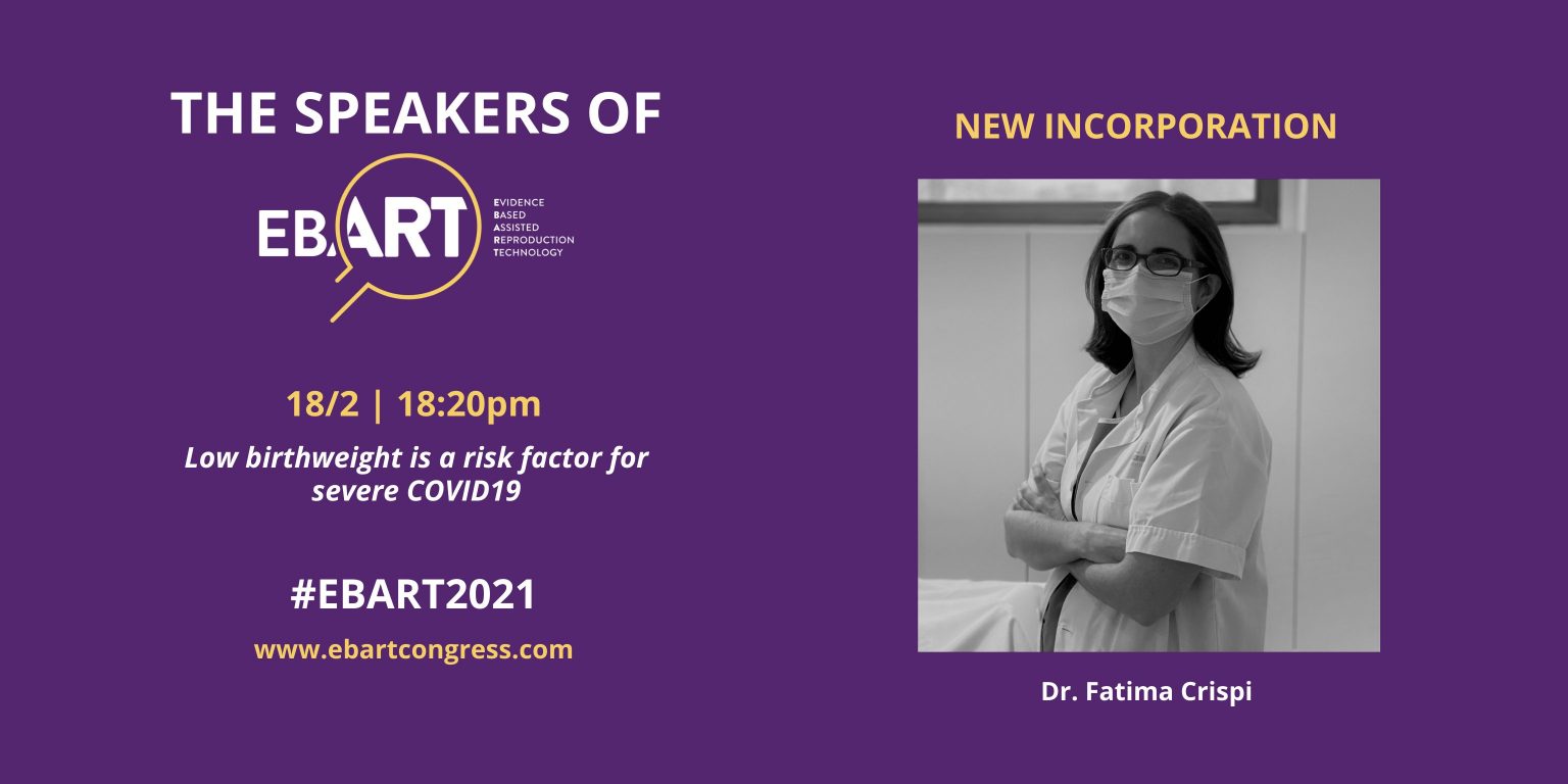 Latest news! A new addition to #EBART2021 program - EBART Congress